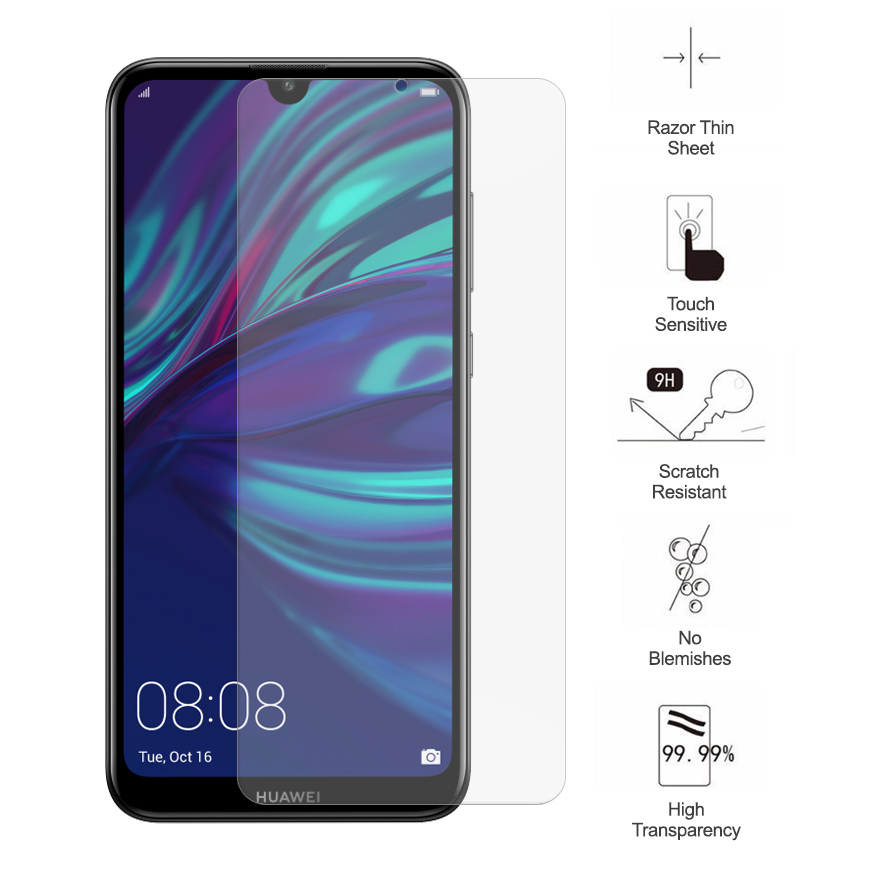 Tempered Glass Screen Protector for Huawei Y7 Pro 2019
